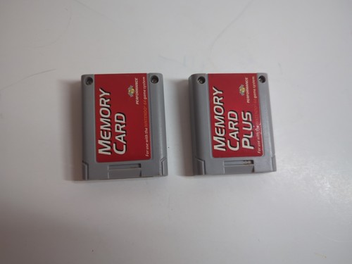 2x Nintendo 64 N64 Performance Memory Card Plus P-302 And P-375ae | eBay