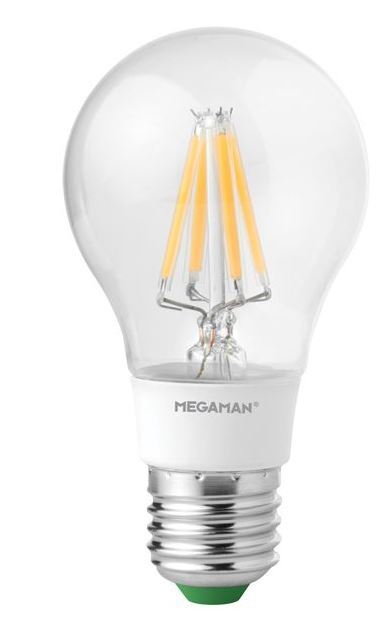 MEGAMAN LED FILAMENT GLS ES 5.5W = 40W WARM WHITE CLEAR DIMMABLE | eBay UK
