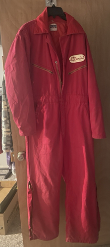 Vintage Big Smith Insulated Coveralls Halliburton Patch Red Size 38*40 ...