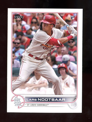 2022 Topps LARS NOOTBAAR #58 RC Rookie Cardinals | eBay