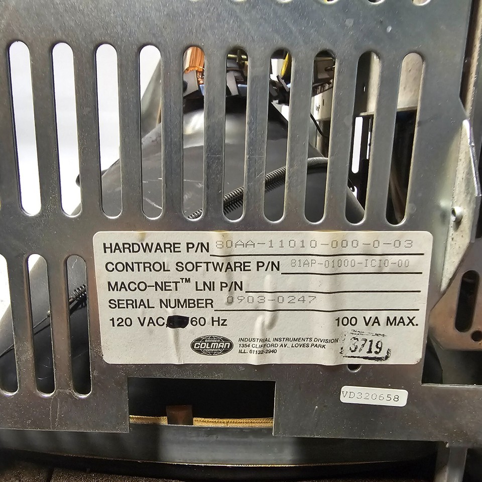 Barber Colman MACO 8000 80AA-11010-000-0-03 | eBay