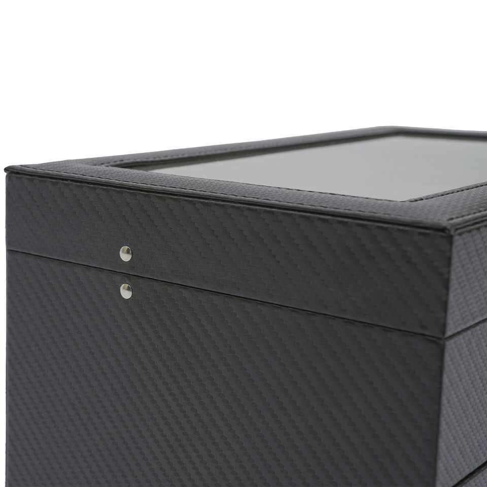 3 Layer Drawer Sunglasses Storage Box 18 Slot Lock Storage Box Storage ...