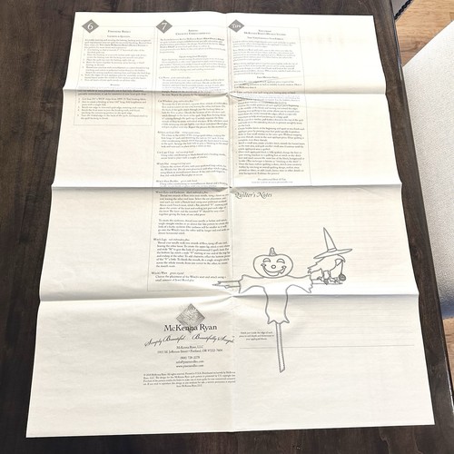 Once In A Boo Moon McKenna Ryan Block ONE Quilt Pattern Which Witch Is ...