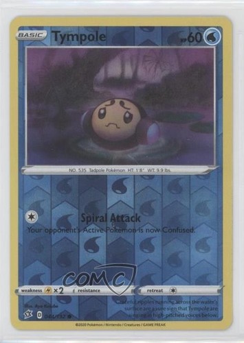 Tympole Reverse Foil Pokemon Sword & Shield Rebel Clash #044 | eBay