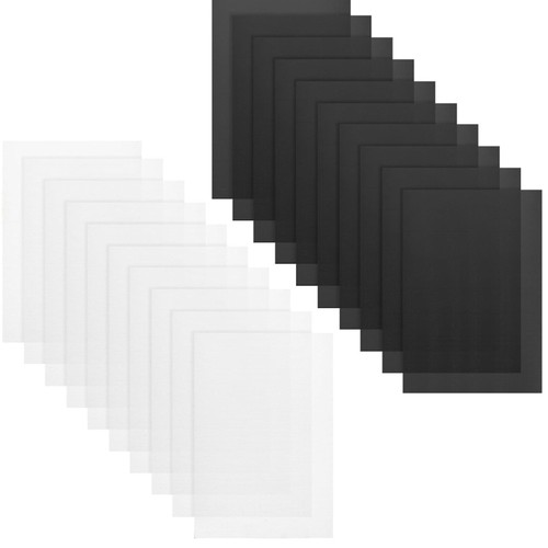 20Pcs Printable PVC Mesh Sheets 7.87x11.8 Fursuit Eye Mesh for Fursuit ...