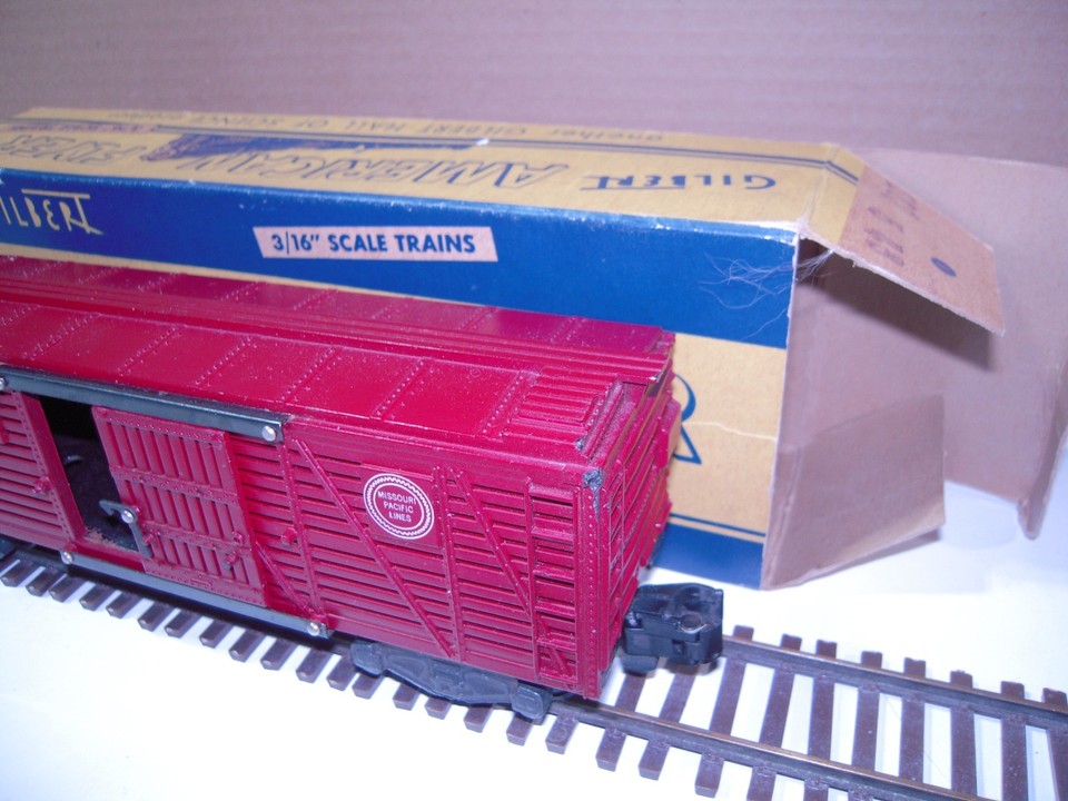 929 AMERICAN FLYER MISSOURI PACIFIC STOCK CAR "57 W/ORG BOX | eBay