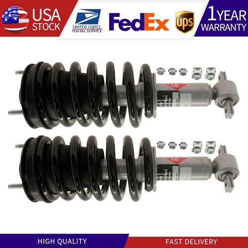 KYB Strut Plus Front Shocks Struts LH & RH Pair for 07-11 Chevy GMC ...