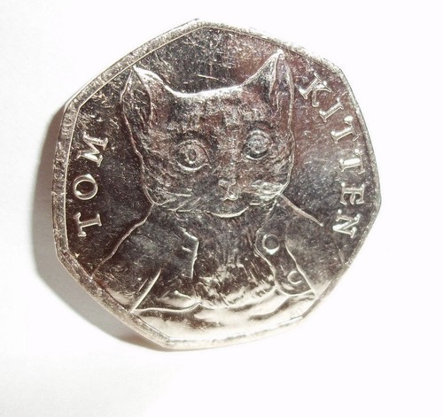 Collectable 2017 BEATRIX POTTER tom kitten 50p Coin 50 pence coin | eBay