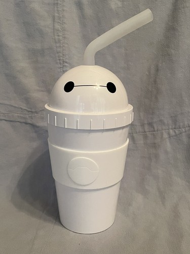 NEW Disney Parks Movie Baymax Plastic Tumbler Big Hero 6 Cup Travel Mug ...