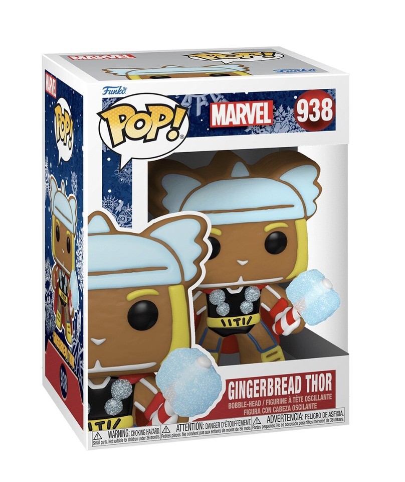Funko Pop! Marvel Gingerbread Full Set Of 10 Thor Thanos Presale ...