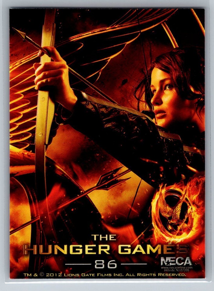 2012 NECA The Hunger Games Katniss Aims Bow Right Jennifer Lawrence #86 ...