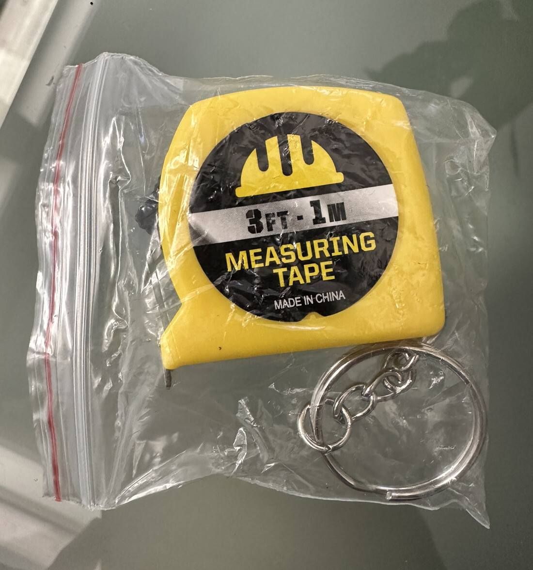 New! Mini Pocket Keychain Measuring Tape 3Ft-1M (Yellow) | eBay