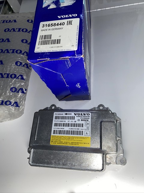 OEM Volvo S60 2012 Supplemental Restraint SRS Main Bag Control Module ...