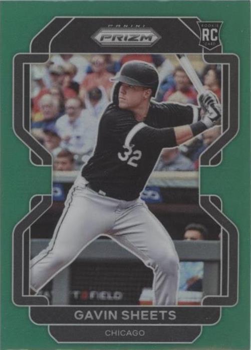 2022 Panini Prizm - Tier III Gavin Sheets #228 Green Prizm (RC) for ...