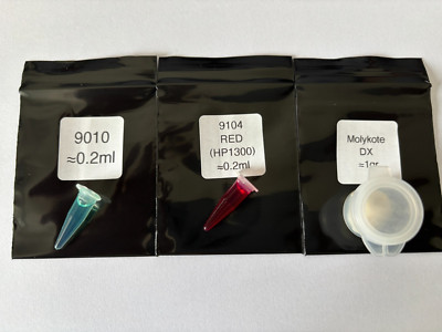 Basic Moebius / Molykote Watch Oil Oiling Set 9010 9104 DX Watchmaker ...