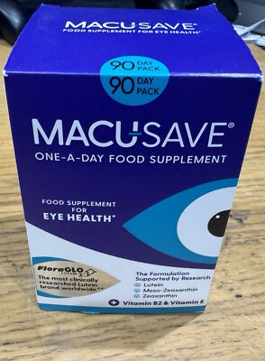 Macusave Eye Supplement - 90 Capsule 5060135230579 | eBay