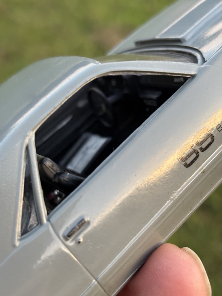 Vintage *CUSTOM* 1/24 (1/25) Scale Drag Slot Car, 1986 SS El Camino ...