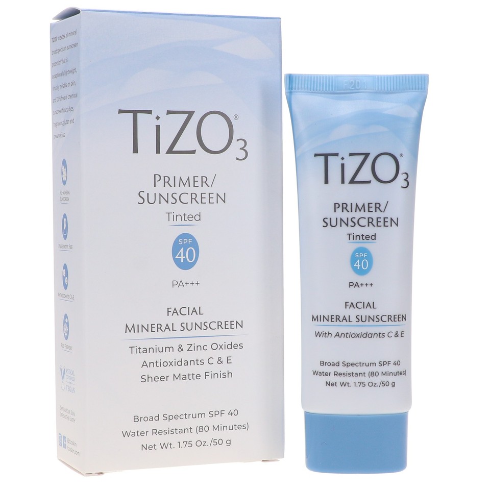 TIZO 3 Facial Mineral Sunscreen Tinted SPF 40 1.75 oz 358892326501| eBay
