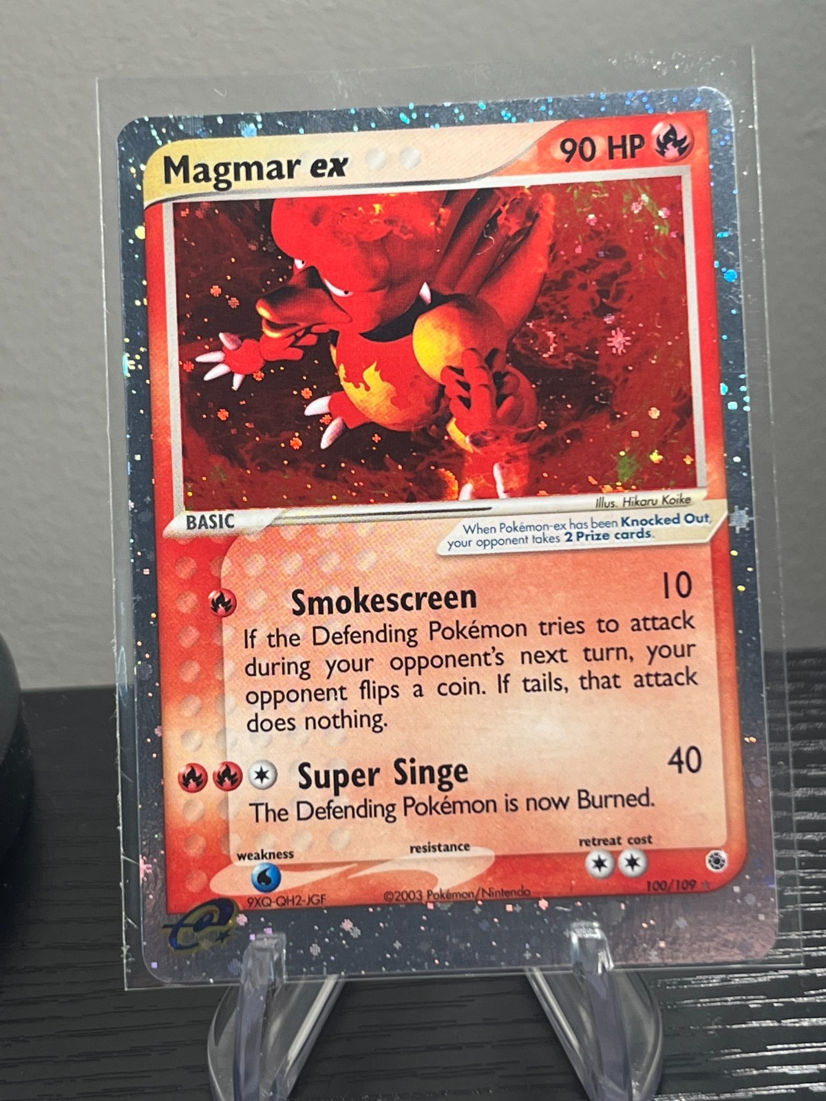 Magmar EX 100/109 Holo Pokemon 2003 | eBay