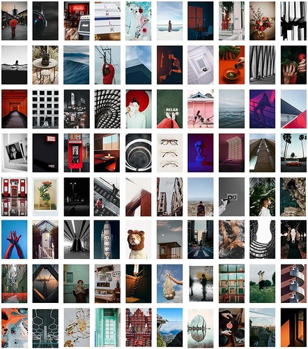 Photo Wall Collage Kit on Different Themes- by Root Shop- an 80 Piece ...