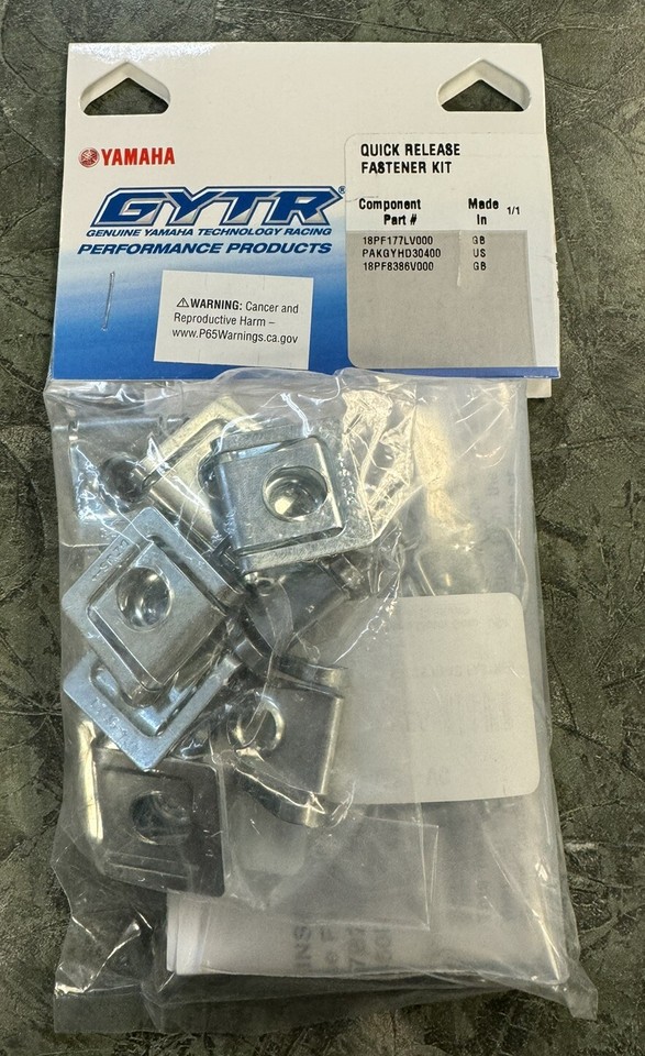 2009-2025 Yamaha YFZ450R YFZ450X GYTR Quick Release Fasteners 18P-F17B2 ...