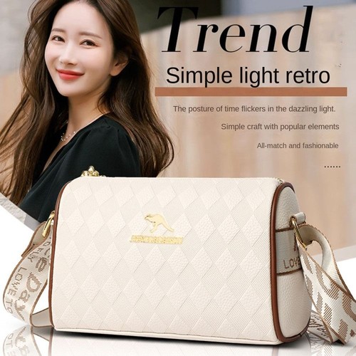 Versatile Mom Bags Large-capacity Commuting Bag Ladies Plaid Shoulder ...