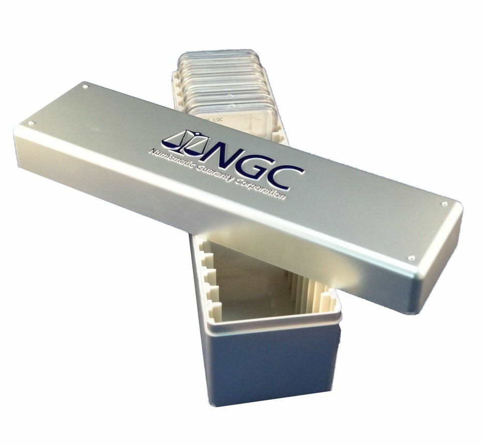 Official NGC 20 Slab Box for 20 Certified Slab Coin Holders | eBay