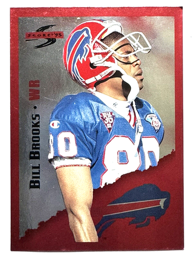 BILL BROOKS Buffalo Bills 1995 Score RED SIEGE PARALLEL Football Card #169 | eBay