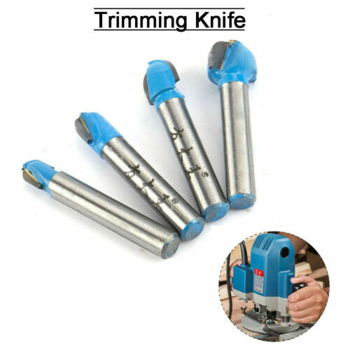 1/4" Shank Router Bits 1/4''-1/2'' Woodworking Milling Cutter Tool 1 ...