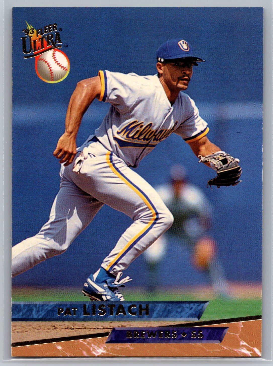 Pat Listach 1993 Ultra BASEBALL #571 Milwaukee Brewers | eBay