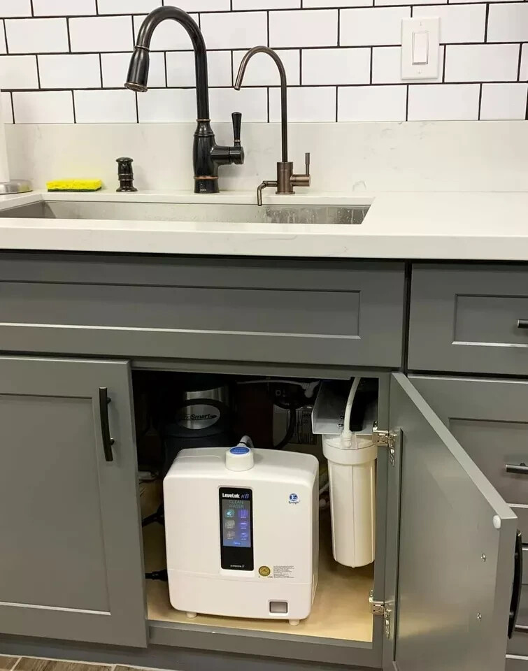 12" Kangen Enagic Ionizer Faucet - Satin Nickel -Under Sink Mount | eBay