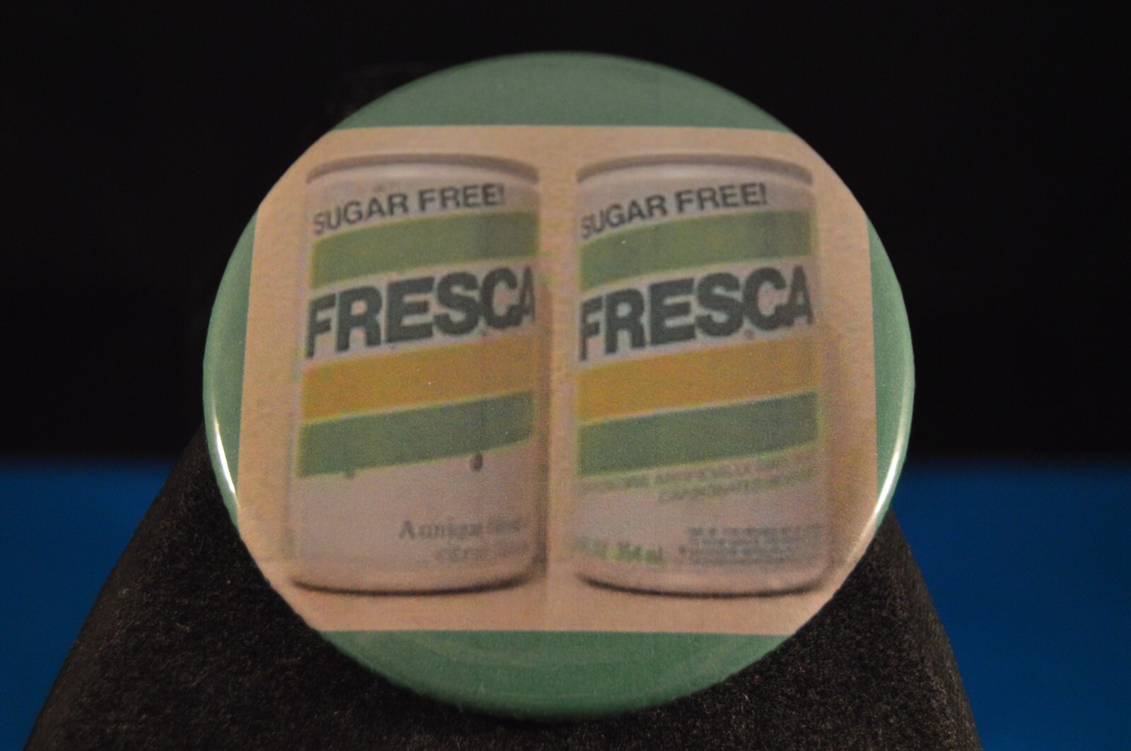 FRESCA can Lot of 3 BUTTONS Discontinued old retired DEAD SODA pinback ...