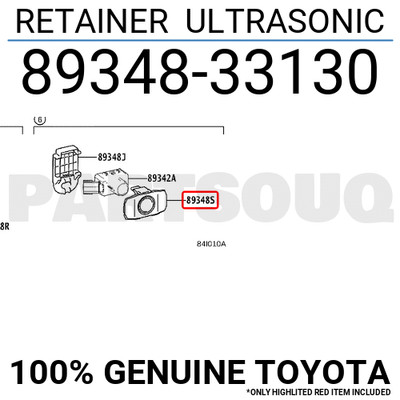 8934833130 Genuine Toyota RETAINER ULTRASONIC 89348-33130 | eBay