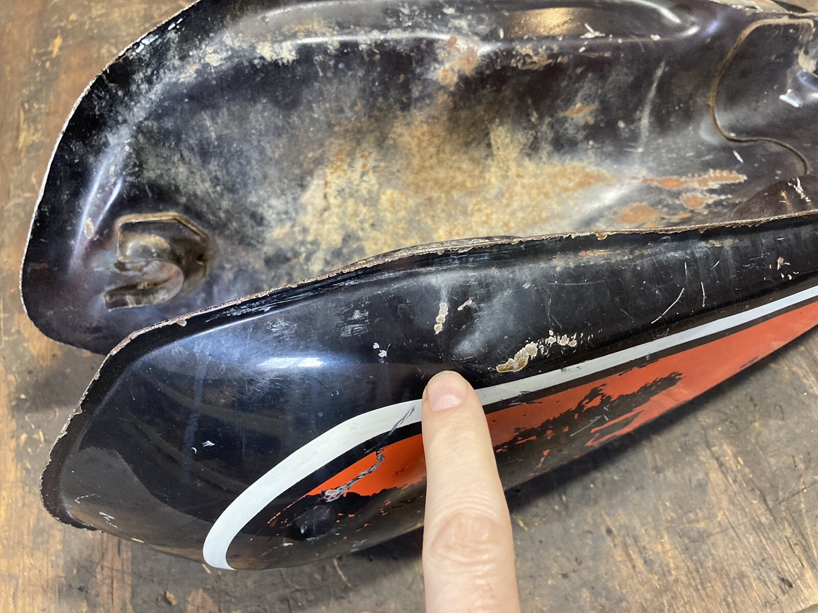 1975 XL350 XL 350 FUEL TANK GAS TANK | eBay