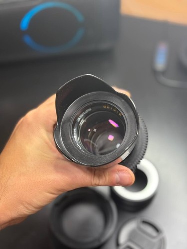 Jupiter-37A Anamorphic lens USSR Flare Soviet Bokeh Vintage Adapter ...