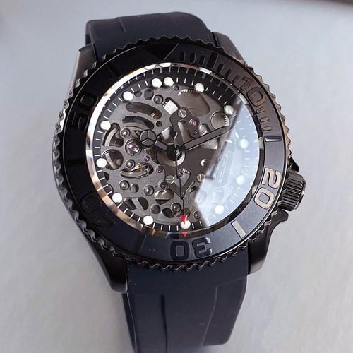 SKX PVD Black Tandorio 41mm Sapphire 20ATM Diver NH72 Automatic ...