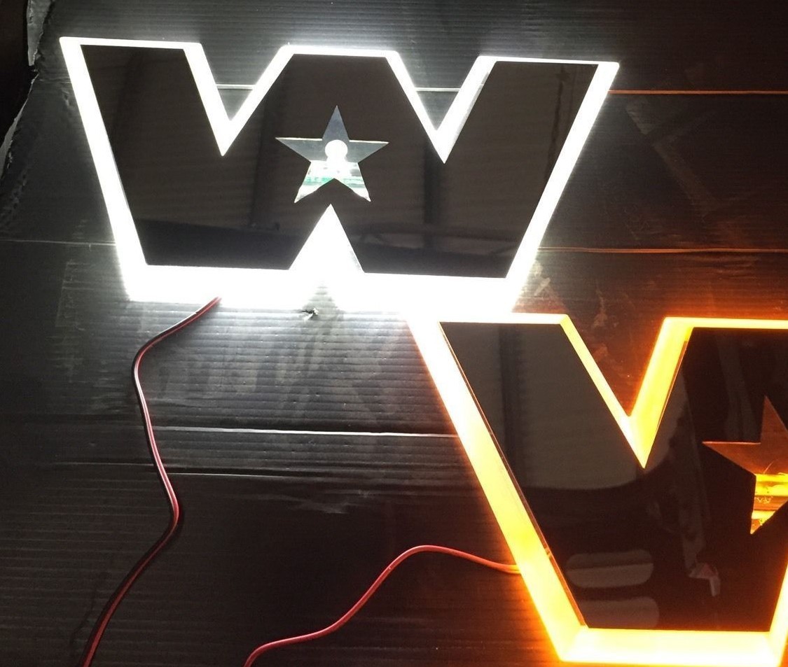 White LED Badge Back Light to Suit Western Star ( Light Only) | eBay ...