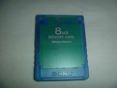 Official OEM Sony Playstation 2 PS2 8MB Magicgate Memory Card SCPH ...