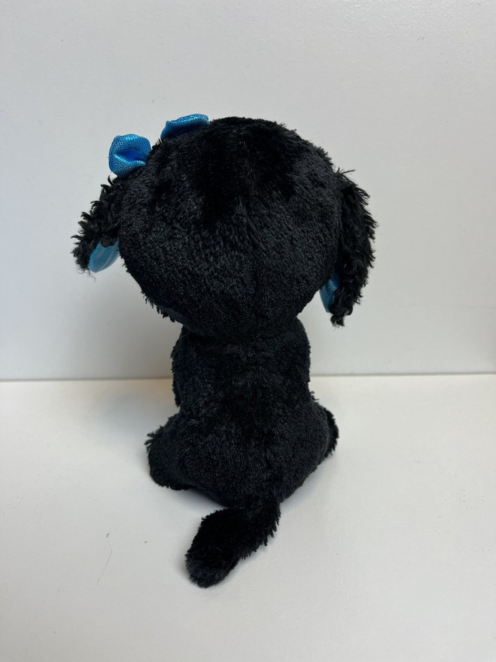 Ty Beanie Boos Tracey the Dog 6" / 15cm 2016 TySilk Beanie Boo Soft Toy ...
