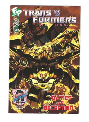 Transformers: Timelines v2 #2 Botcon 2007 Comic Book/Program Fun ...