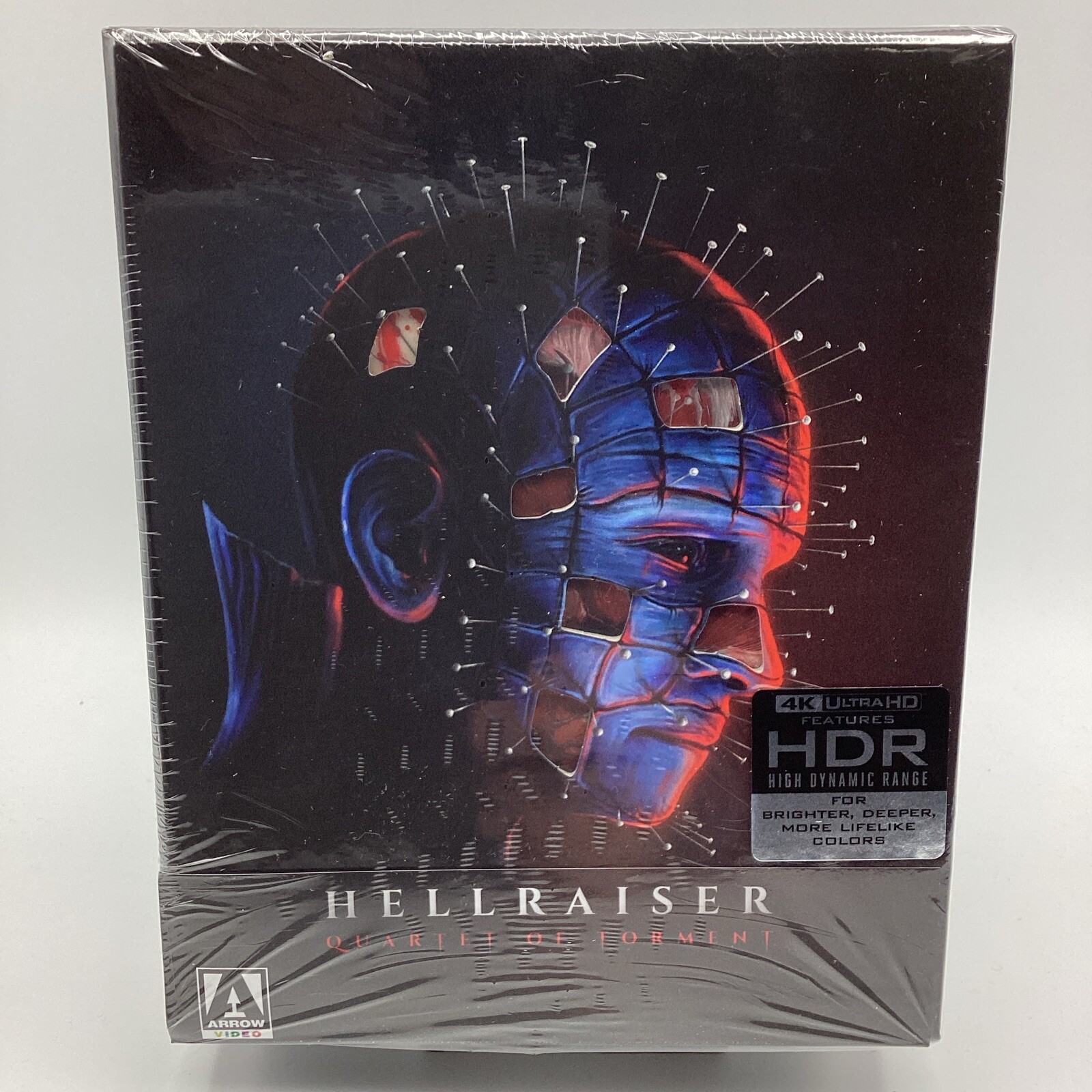 Hellraiser: Quartet of Torment (4K Ultra HD, 1987) ARROW LTD PINHEAD ...