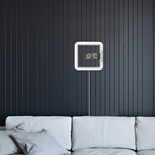 Multifunctional Remote Control Mirror Digital Led Light Wall Clock ...