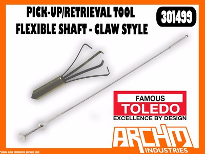 TOLEDO 301697 - PICK-UP/RETRIEVAL TOOL FLEXIBLE SHAFT - CLAW STYLE ...
