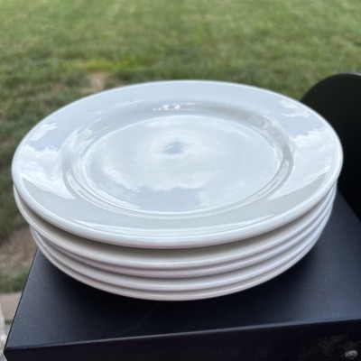 Buffalo China (5)Plain Off White Restaurant Ware 9.5" Dinner Plate ...