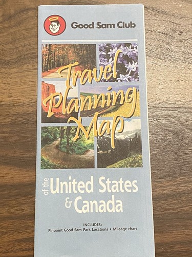 Good Sam Club U.S. & Canada Travel Map – 2010 | eBay