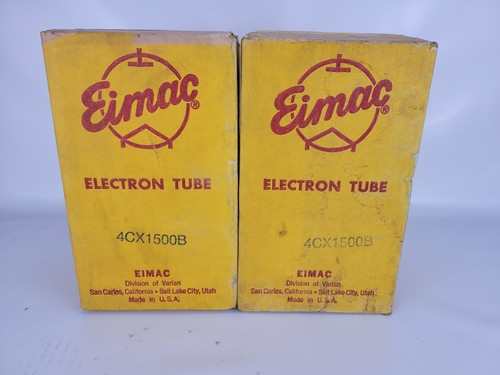 EIMAC 4CX1500B/8660 NOS NIB SELED PAIR TRANSMITTER VACUUM TUBES | eBay