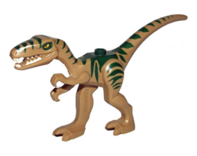 Lego Coelophysis - Gallimimus 5882 Jurassic World Minifigure Dinosaur ...
