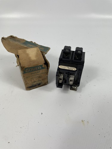 ITE Circuit Breaker Pushmatic P1515 15 Amp Two 1 Pole Twin Duplex, 15A ...