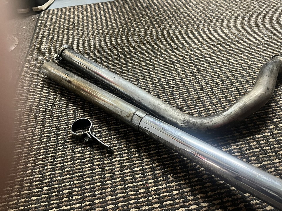 Harley-Davidson Panhead Custom Drag Pipes Exhaust Chopper | eBay