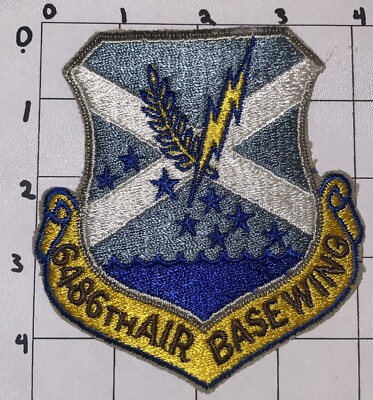 1970s-1990s USAF 6486th Air Base Wing Patch(4) | eBay